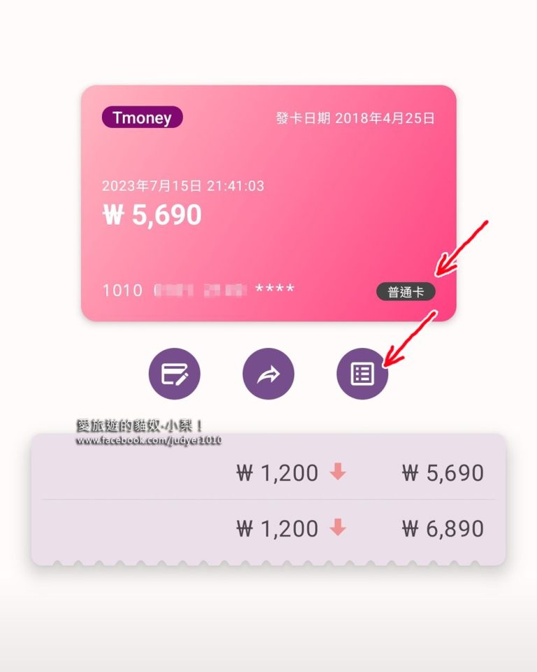 T money卡韓國交通卡 \ 哪裡買儲值、使用期限、餘額查詢、兒童(青少年、成人)如何轉換、用錯卡的罰則 - 愛旅遊的貓奴‧小梨